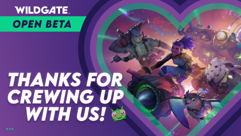 Wildgate - Wildgate Open Beta: Thanks for Playing! - Steam News