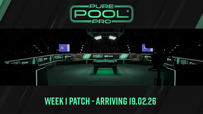 Pure Pool Pro - Pure Pool Pro | Week 1 Patch Notes - Steam News