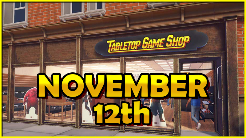 Tabletop Game Shop Simulator - NOV 12: Tabletop Game Shop Sim has a ...