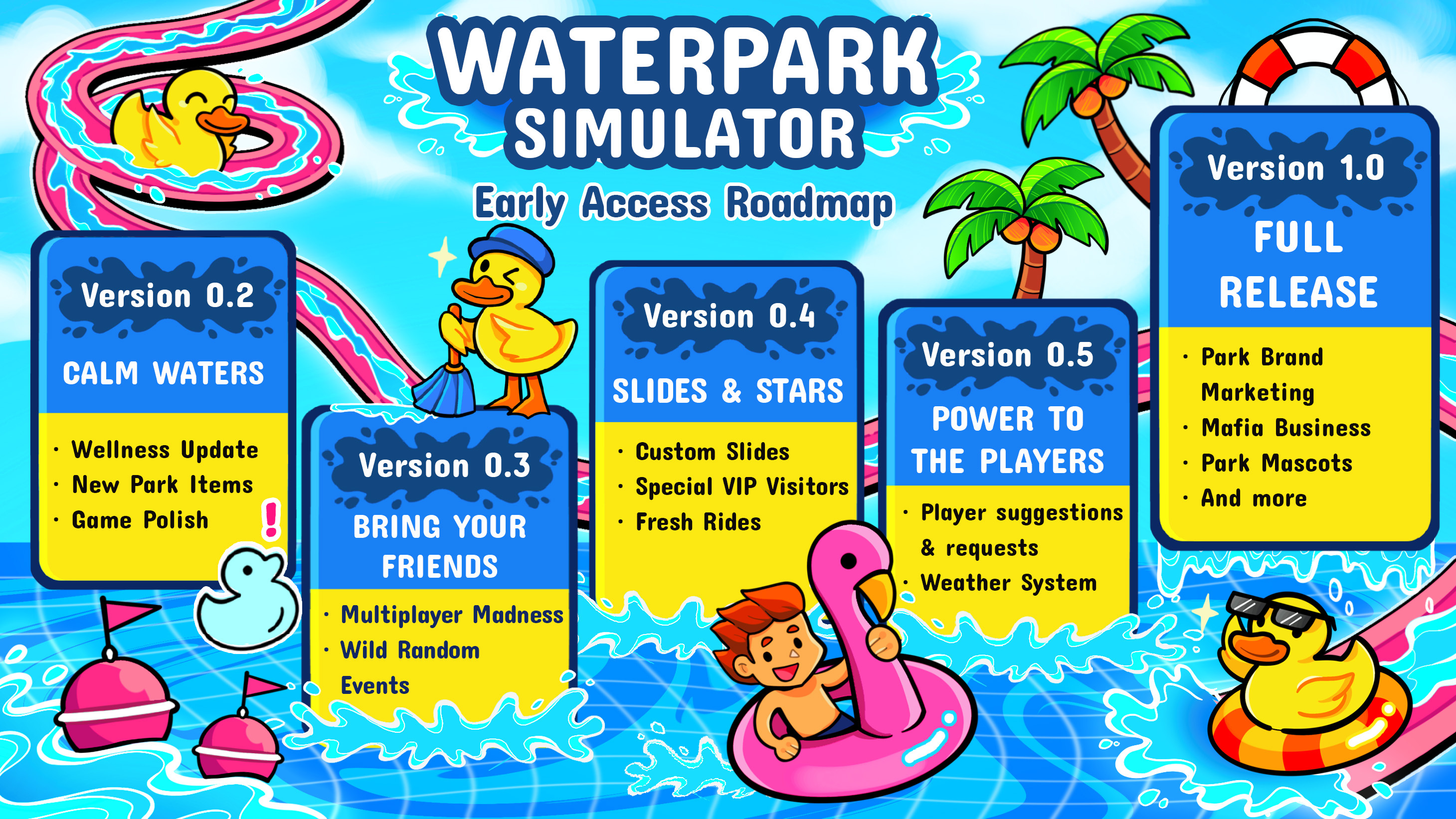 Waterpark Simulator is Now Live in Early Access! · Waterpark Simulator ...