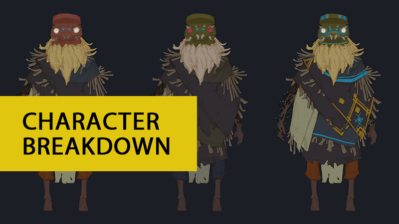 Critical Shift - Warlock. From the first sketch to the final 3D model ...