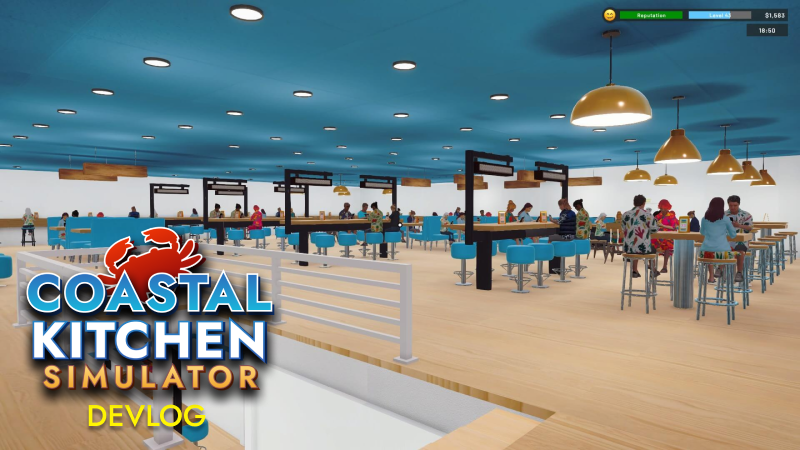 Coastal Kitchen Simulator - v0.5.2 - Restaurant Expansion, Playstyle ...