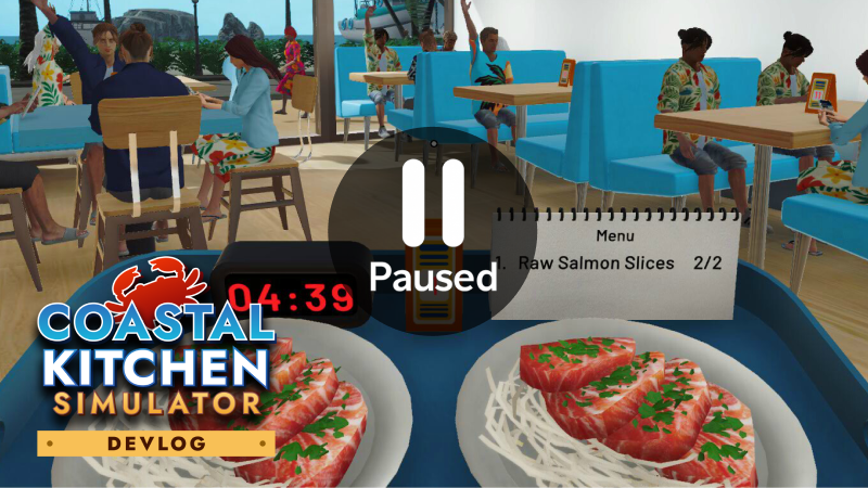 Coastal Kitchen Simulator - v0.2.25 - Pause Functionality and Improved ...