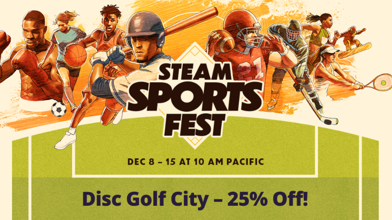 Disc Golf City - 🥏 𝗦𝘁𝗲𝗮𝗺 𝗦𝗽𝗼𝗿𝘁𝘀 𝗙𝗲𝘀𝘁 – 𝗗𝗶𝘀𝗰 𝗚𝗼𝗹𝗳 𝗖𝗶𝘁𝘆 𝟮𝟱% 𝗢𝗳𝗳! - Steam News
