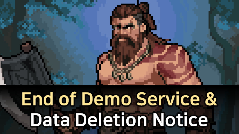 TBH: Task Bar Hero - Demo Version End of Service & Data Deletion Notice ...