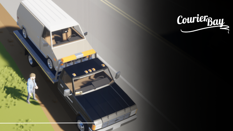 Courier Bay - “Help on the Road!” – The Tow Truck Era Begins 🚚💨 - Steam ...