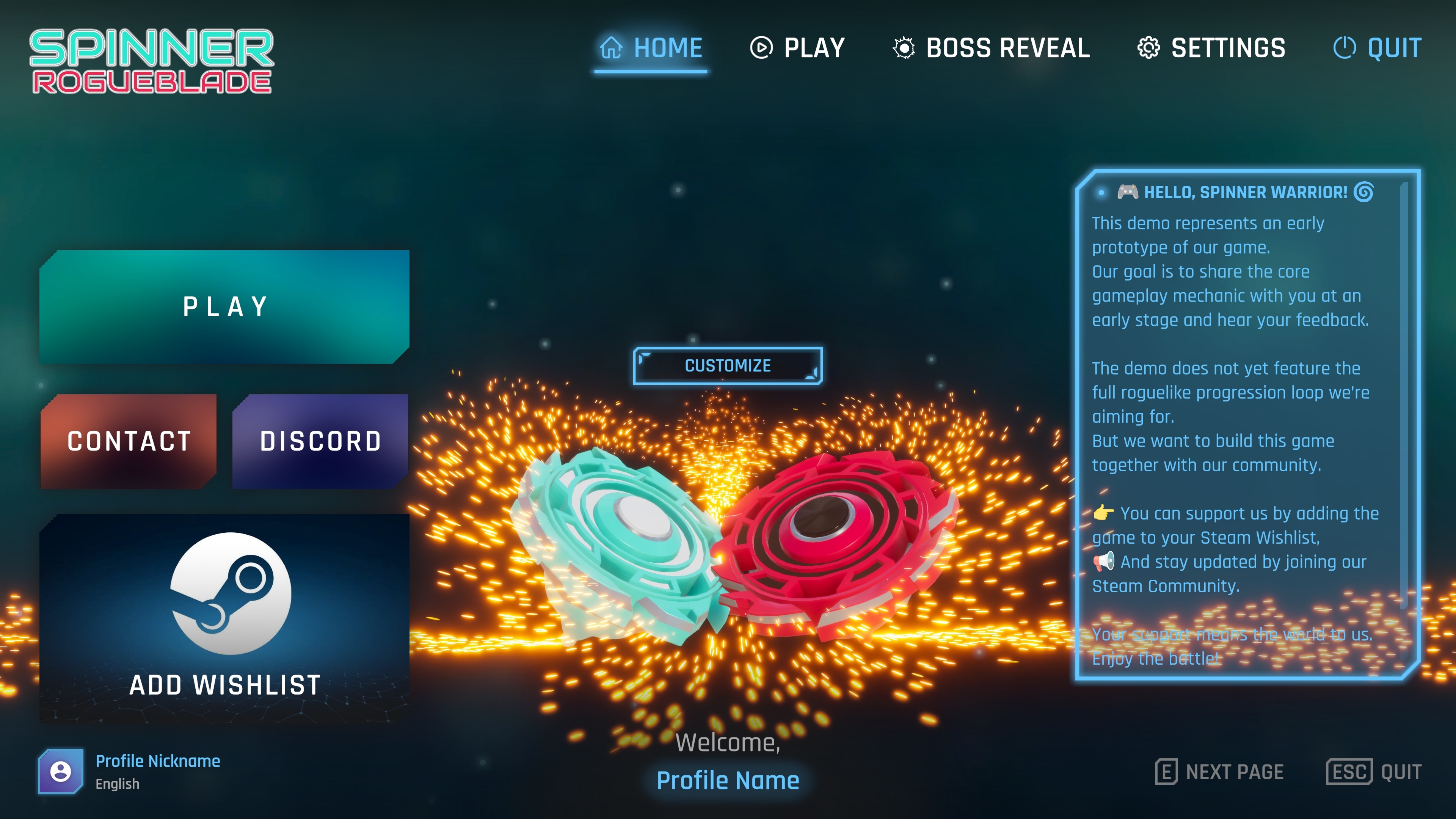 Steam Community :: Spinner: Rogueblade