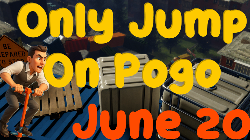 Only Jump On Pogo - Release on June 20! - Steam News
