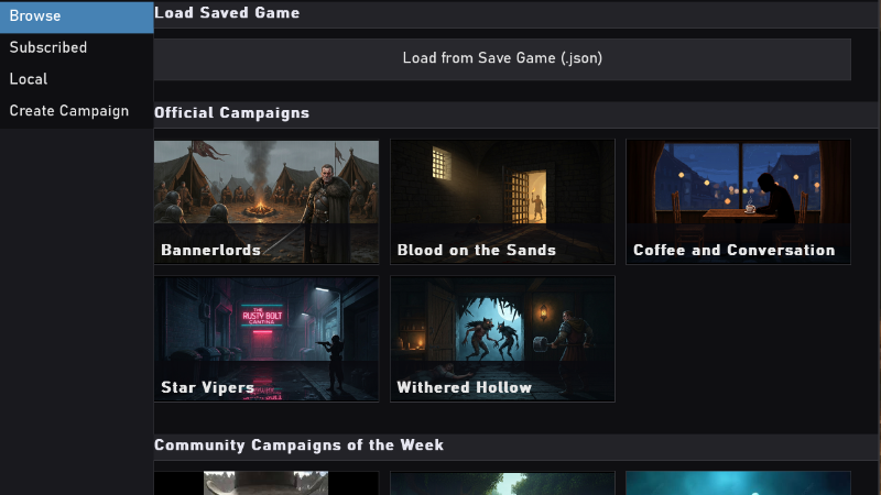 Skaldsong - 1.3.8 Update - Game Master Input, Generation Log, UI ...