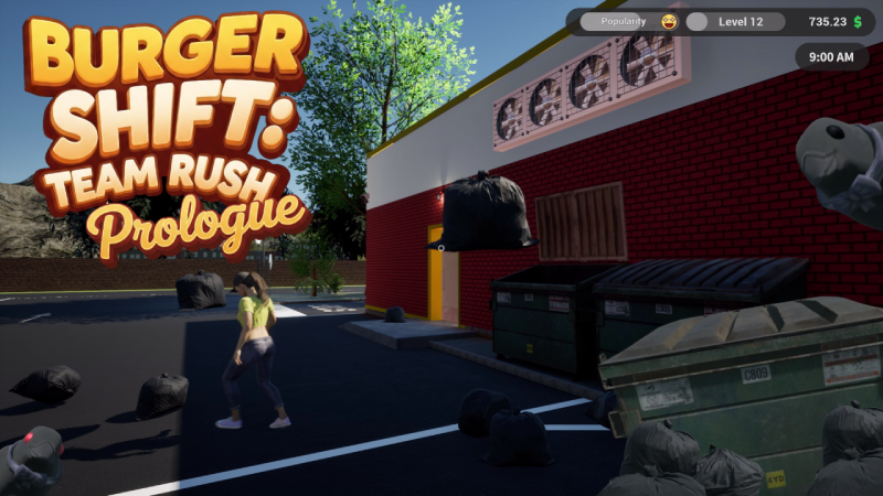 Burger Shift: Team Rush: Prologue - DUMPSTER DUTY — Update Now Live ...