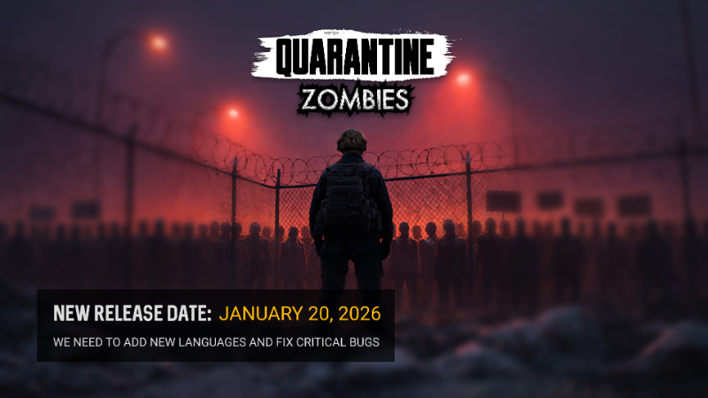 Quarantine Zombies - Release Date Announcement - Steam News
