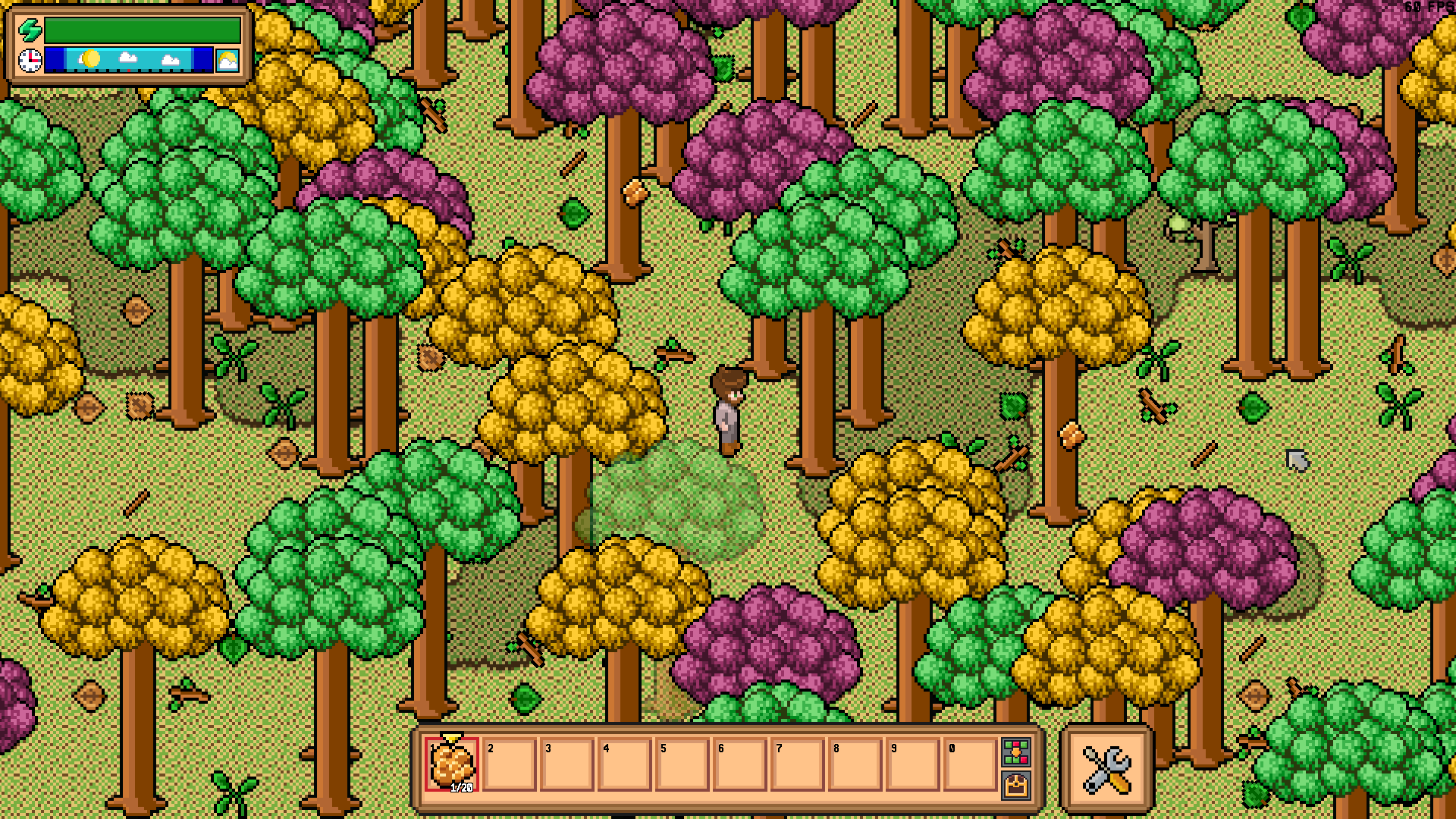 dense and overgrown the forest is one of the richest early game biomes ...