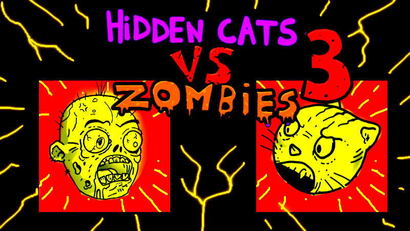 Hidden Cats vs Zombies 3 - Game is releasing now ! - Steam News