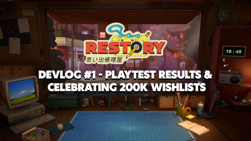 ReStory: Chill Electronics Repairs - Devlog #1 - What 35,000 filled ...