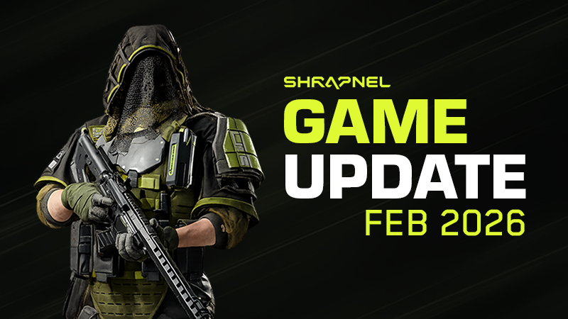 Steam :: Shrapnel :: Game Dev Update — February