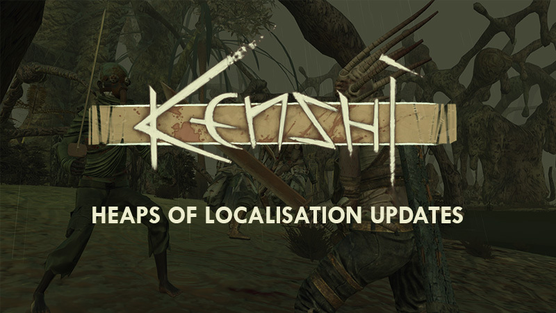 Kenshi - Heaps of localisation updates, weight bug fix (CN), and font ...