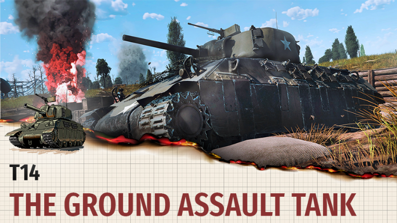 War Thunder - Vehicle Review: T14 and its Decal! - Steam News