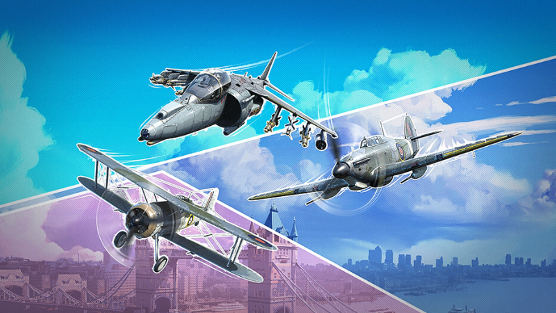 War Thunder - Discounts for the RAF’s Birthday & the Introduction of the Harrier! - Steam News