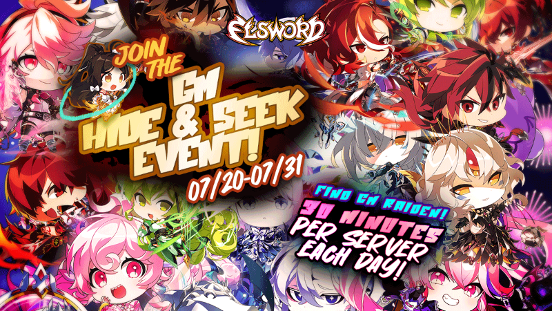 Steam :: Elsword :: Summer 2023 Hide and Seek - Seek the Hidden GM and Win!
