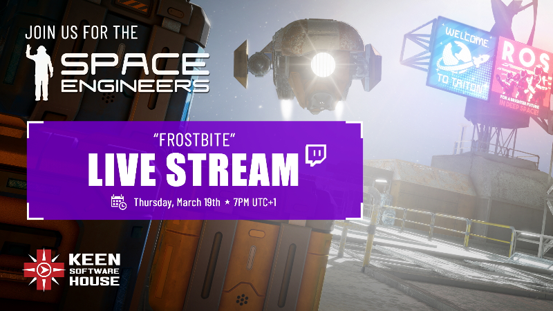 Space Engineers - Frostbite 🥶 - Steam News