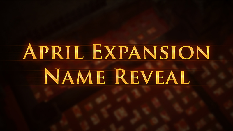 Steam :: Path of Exile :: April Expansion Name Reveal