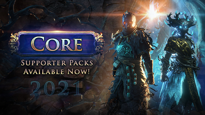 New Core Supporter Packs Available Now Path of Exile