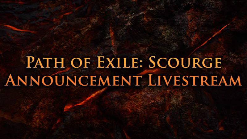 Path of Exile - Path of Exile: Scourge Announcement Livestream - Steam News