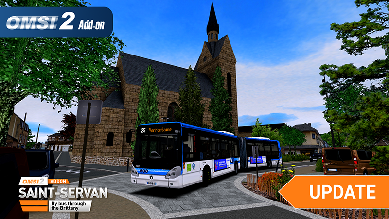 OMSI 2: Steam Edition - OMSI 2 Add-on Saint-Servan Update! - Steam News