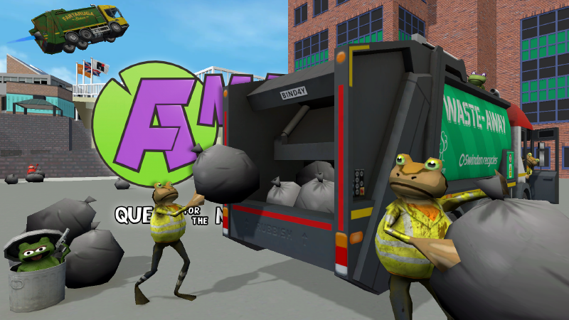 Amazing Frog? - A Rubbish Update for Amazing Frog? - Steam News