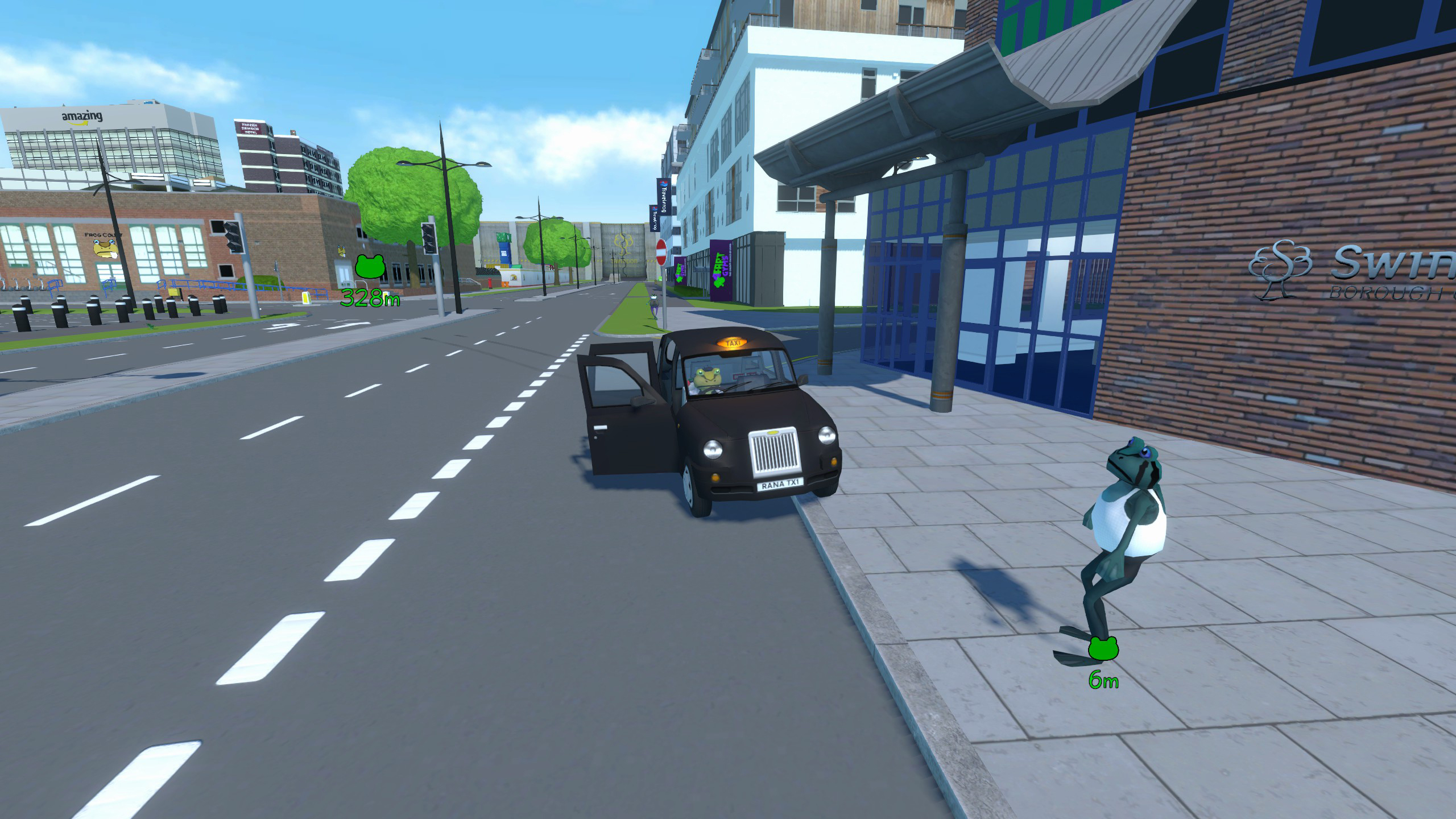 The Taxi Update - Amazing Frog