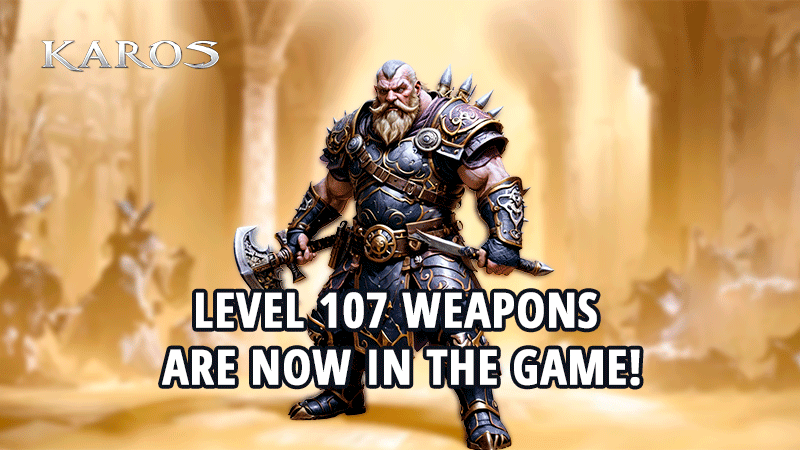 Karos - Angel's weapon is already in the game! - Steam News