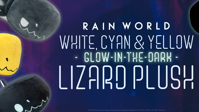 Rain World - New Lizard Plushies! - Steam News