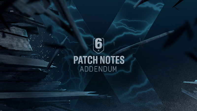 Tom Clancy's Rainbow Six® Siege X - Y10S2.0 PATCH NOTES ADDENDUM ...