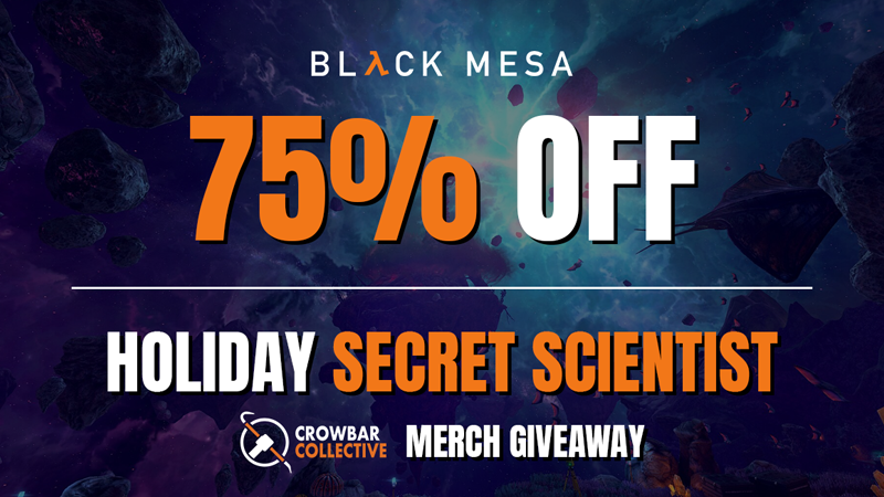 Black Mesa - Steam Winter Sale & Merch Giveaway! - Steam News
