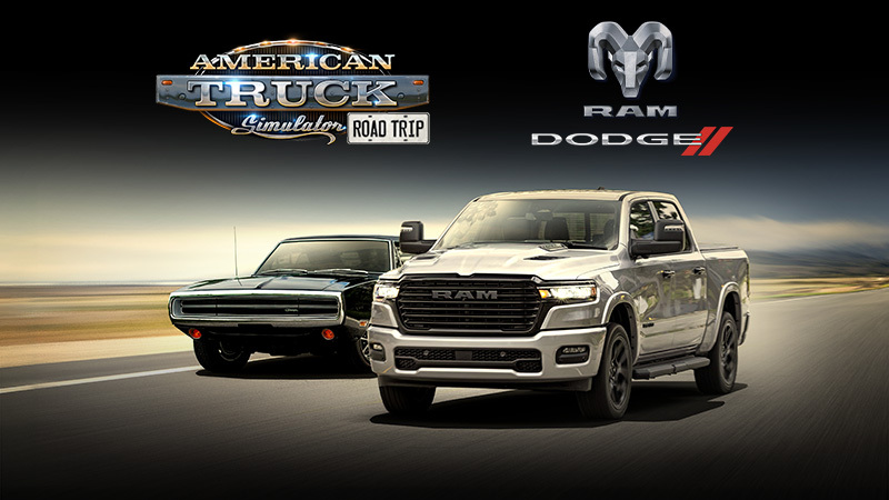 American Truck Simulator - ATS Road Trip: RAM & Dodge Car Pack - Steam News
