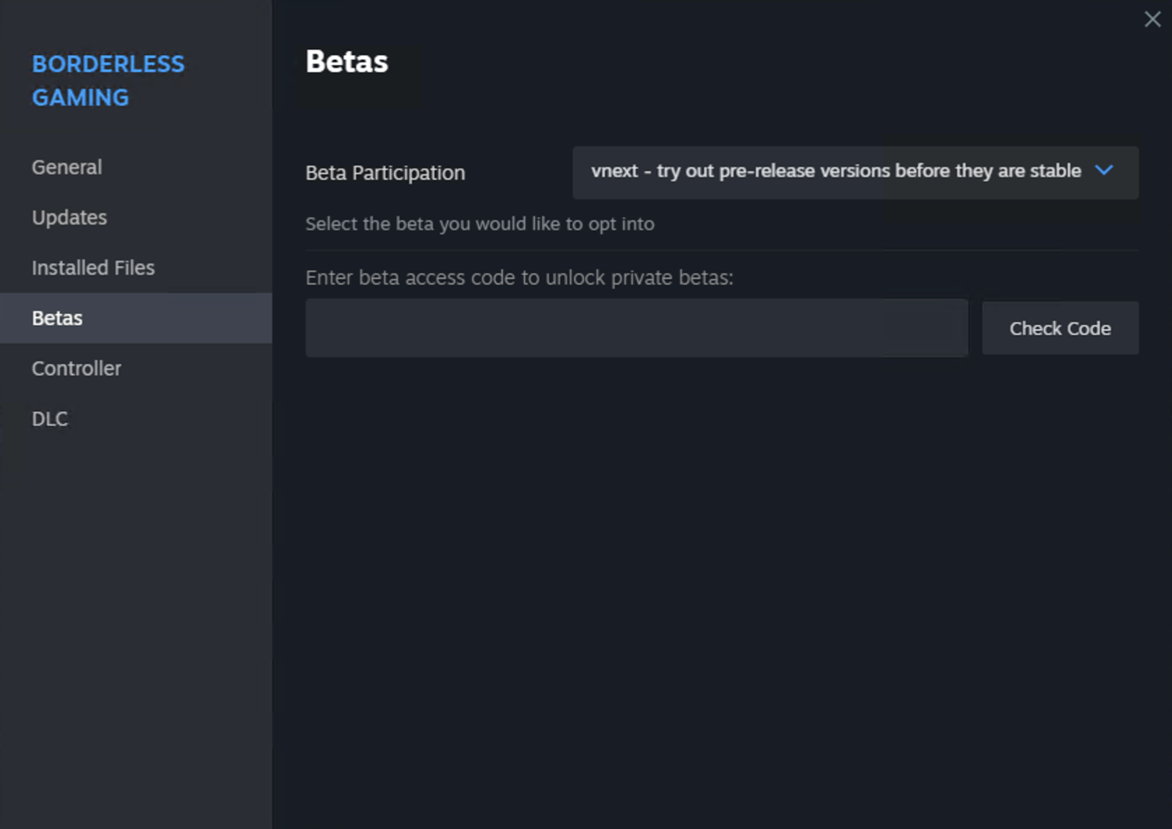 Borderless Gaming v10.1.0 - App Containers · Borderless Gaming update ...